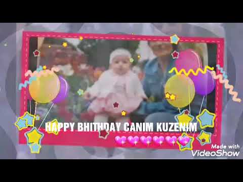 Canım kuzenim doğum günün kutlu olsun💖💖💖💝💝💝