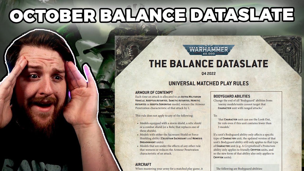 BALANCE DATASLATE OCTOBER IS FINALLY HERE - YouTube