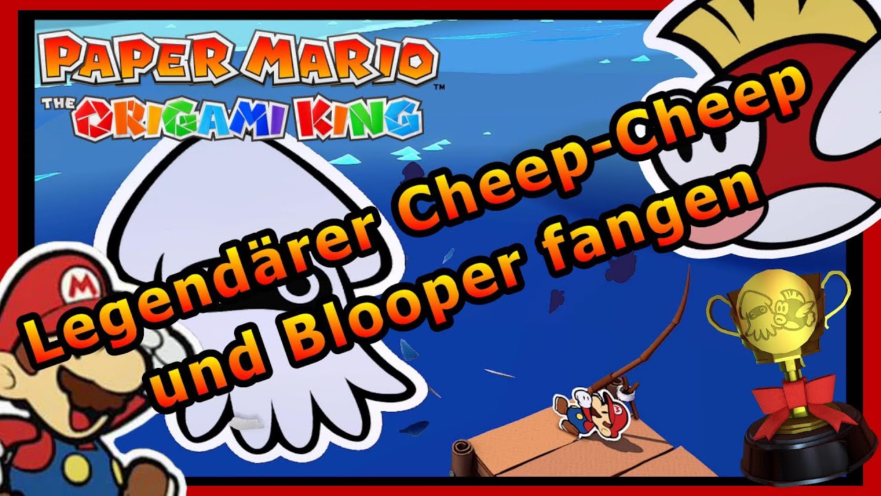 Schnell legendären Cheep Cheep und Blooper finden und fangen - Paper ...