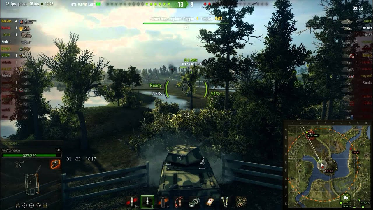 World of Tanks | T49 | 2000+ Damage 5000+ WN8 - YouTube