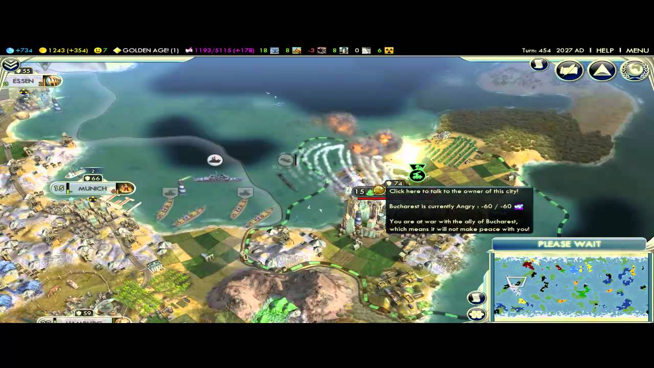 Civilization 5: World War! - YouTube