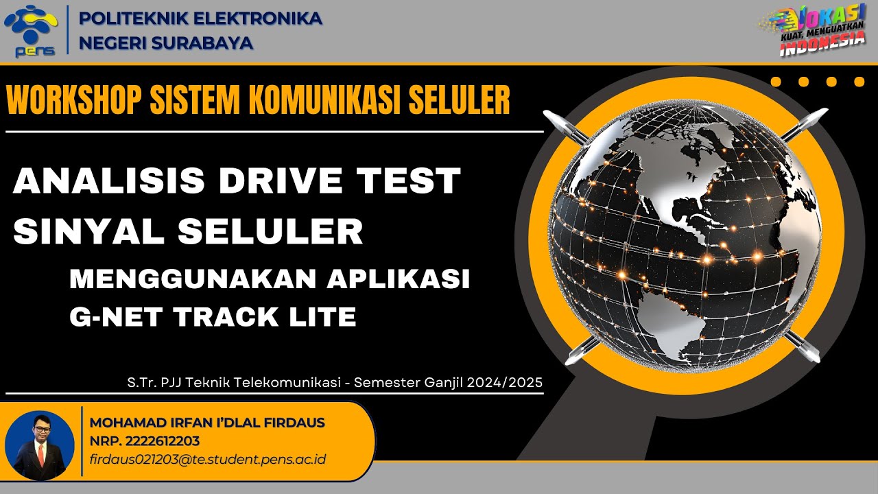 Analisis Drive Test Sinyal Seluler Dengan Aplikasi GNet Track Lite ...