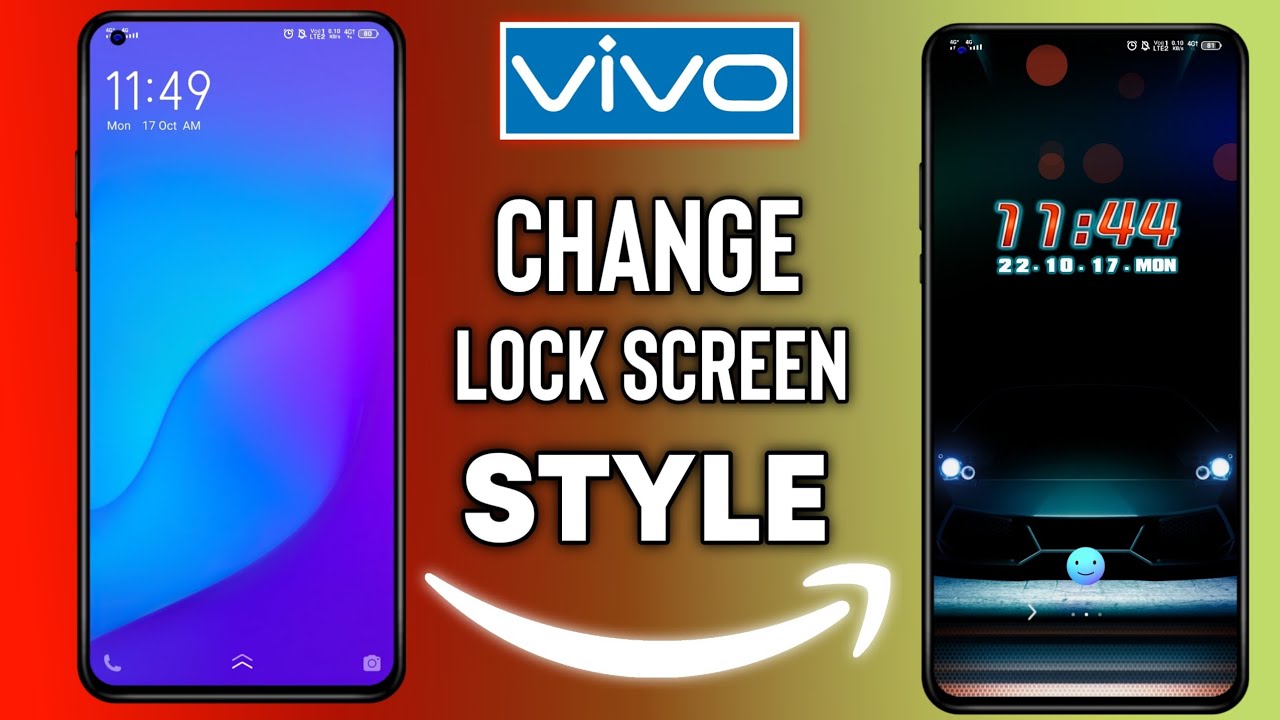 How to Change lock screen In any vivo phone || vivo me lock screen ...
