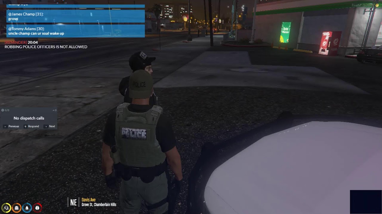 Gta 5/FiveM/Detroit City rp/DPD officer - YouTube