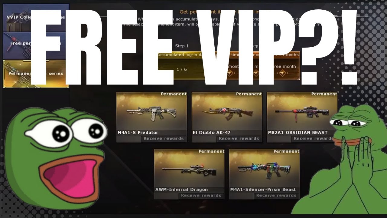 CROSSFIRE PH: coming back after a year... they're giving out free VIP ...