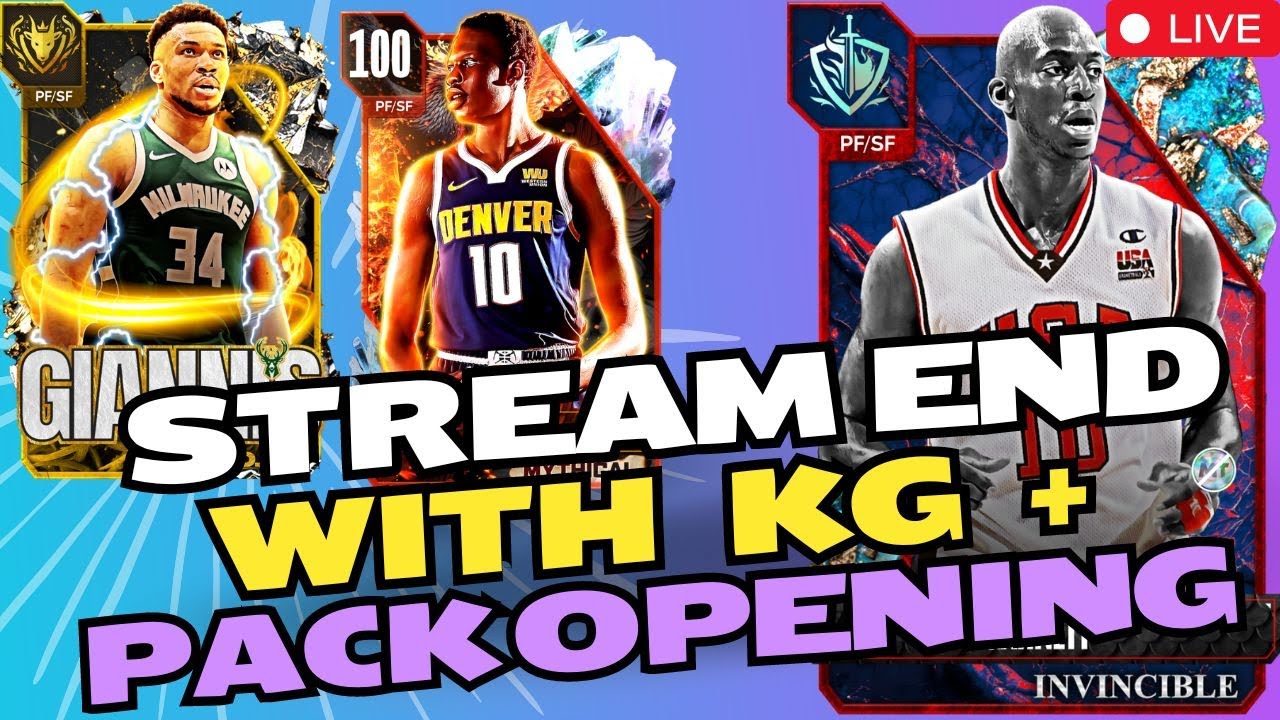 "Mythical Pack Opening: Stream Ends with Invincible Kevin Garnett ...