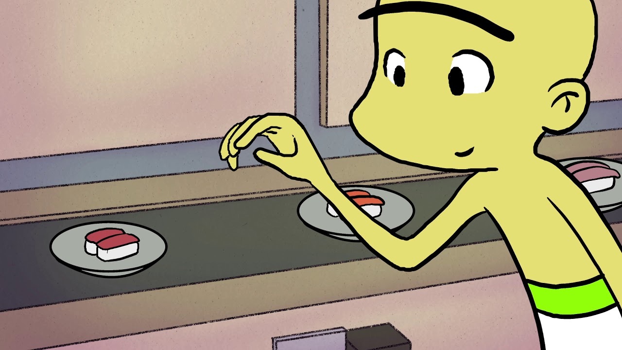Sushi lovin' rabbit ep34/MokiMoki -Short Funny Cartoon Clip - YouTube