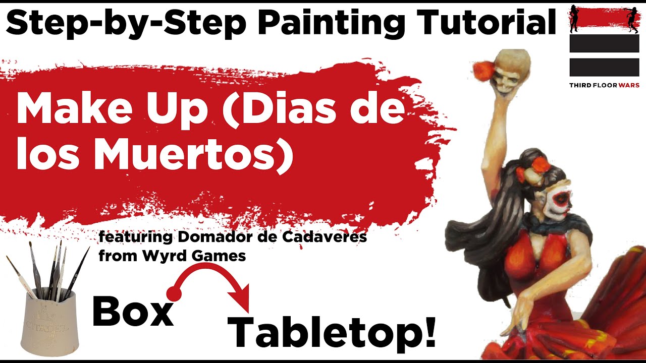 Tips on Painting Miniatures - Faces (Box to Tabletop Tutorial) - YouTube
