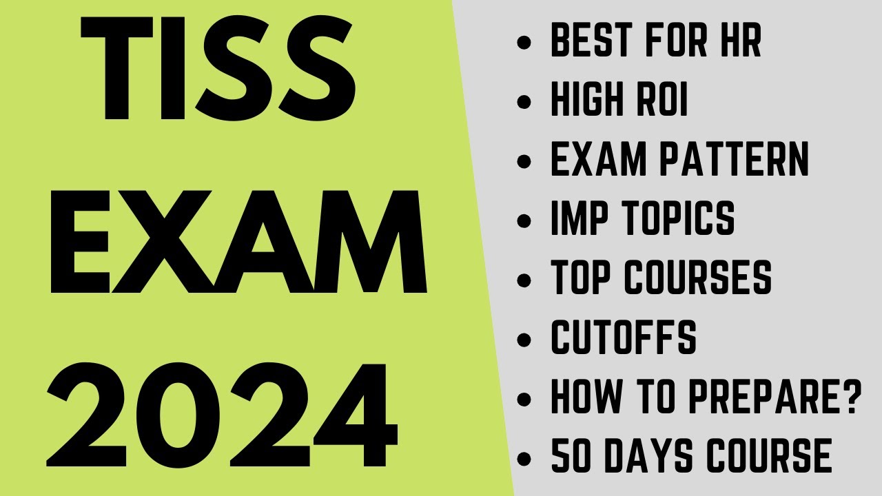 TISS Exam 2024: Exam pattern, High ROI, No negative marking, Placements ...