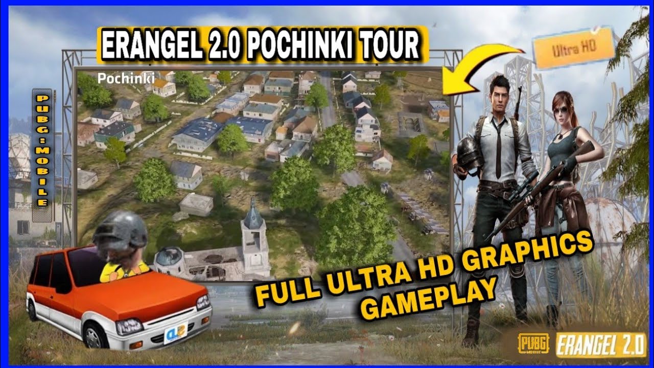 PUBG MOBILE ERANGEL 2.0 LET'S SEE HOW THE NEW POCHINKI IS / NEW ...
