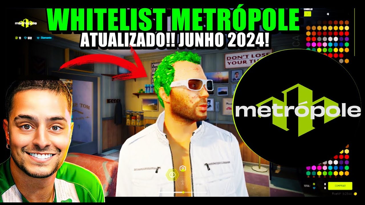 CIDADE METRÓPOLE GTA RP - COMO FAZER WHITELIST EM 2024!! (ATUALIZADO ...