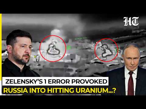 Zelensky Hits Russia Without Anticipating Moscow Would Find and Bomb DU Stockpile in Kyiv Outskirts?