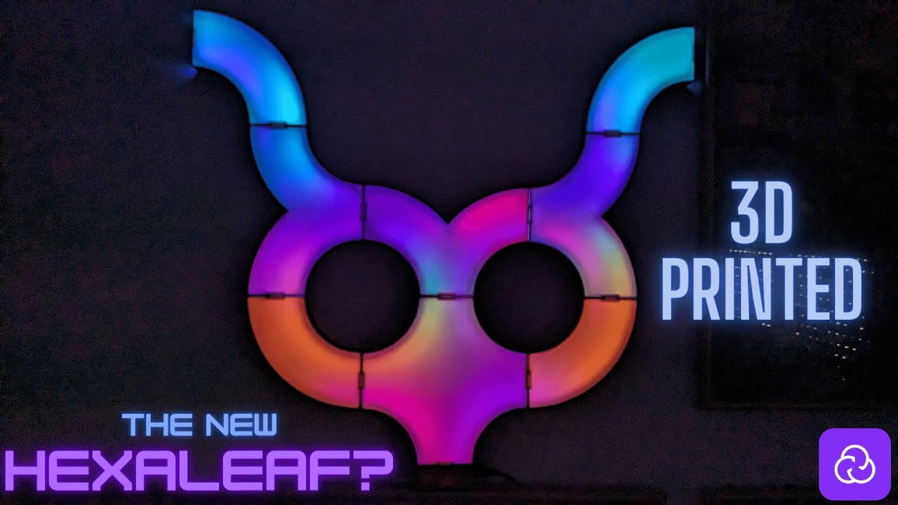 The Monoleaf [Hexaleaf next generation] DIY using a 3D Printer - YouTube