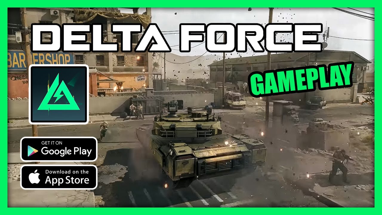 Delta Force Mobile Türkçe Olacak - Sadece Tank Gameplay - YouTube