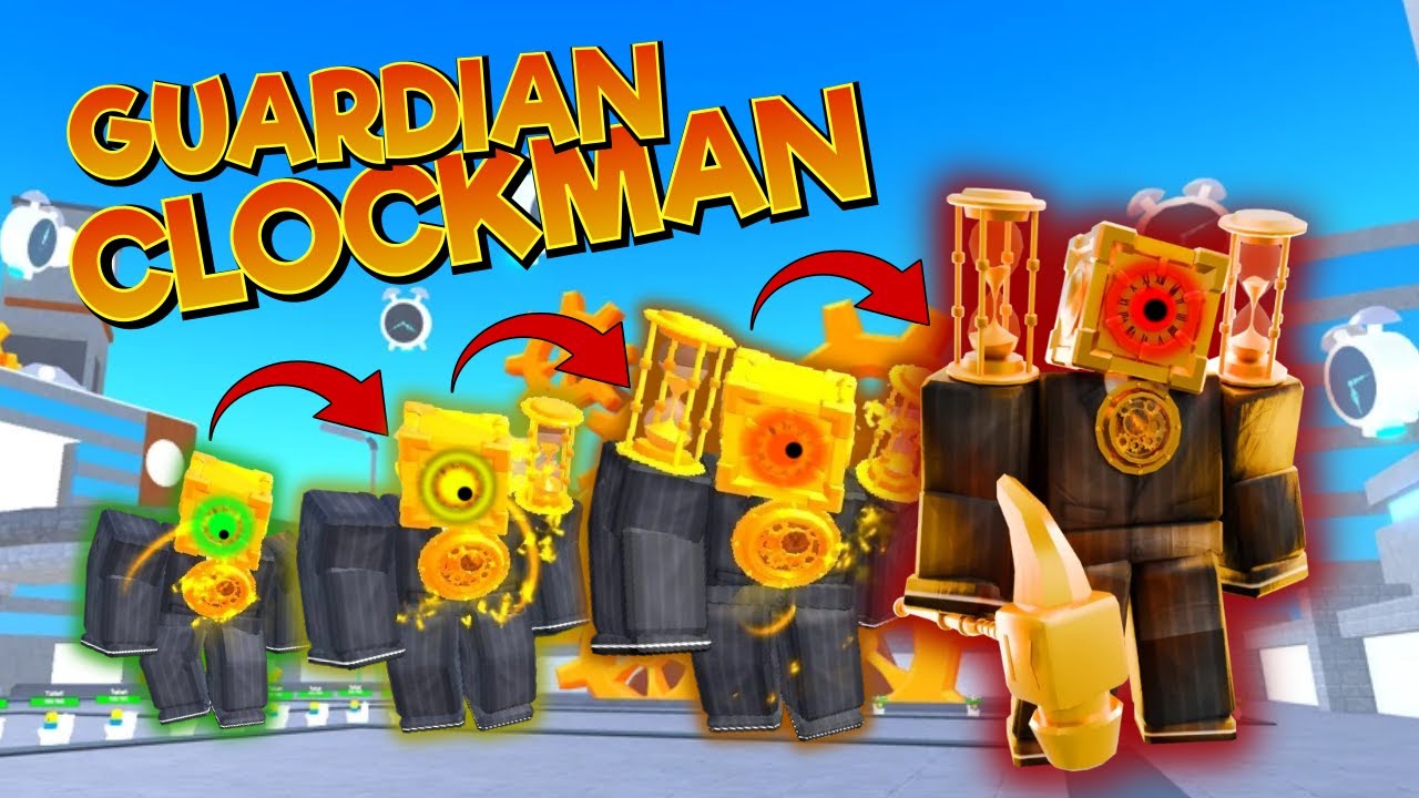 JEST MOCARNY!!! TESTUJE GUARDIAN CLOCKMAN!!! (Toilet Tower Defense ...