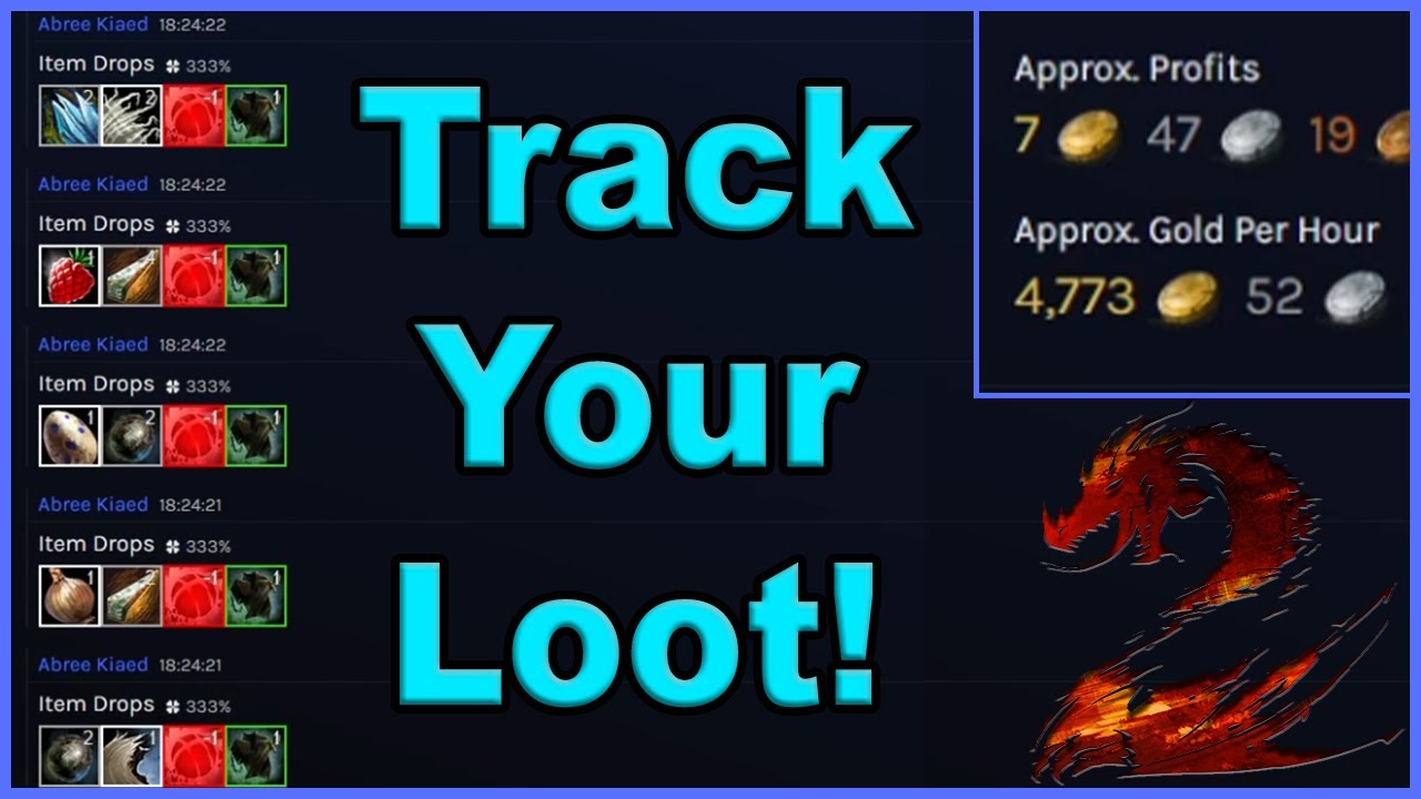 The BEST LOOT TRACKERS For Guild Wars 2 - YouTube