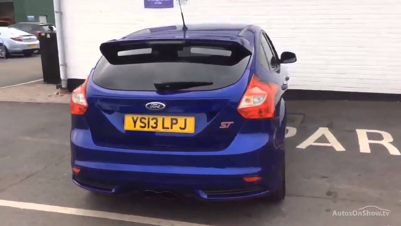 FORD FOCUS ST-2 BLUE 2013 - YouTube