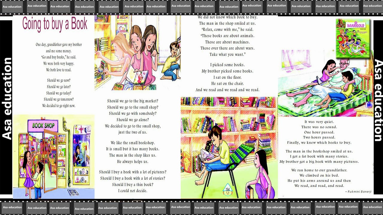 Ch 9 Going To Buy A Book English Marigold Grade 4 CBSE Story In ch-9-going-to-buy-a-book-english-marigold-grade-4-cbse-story-in