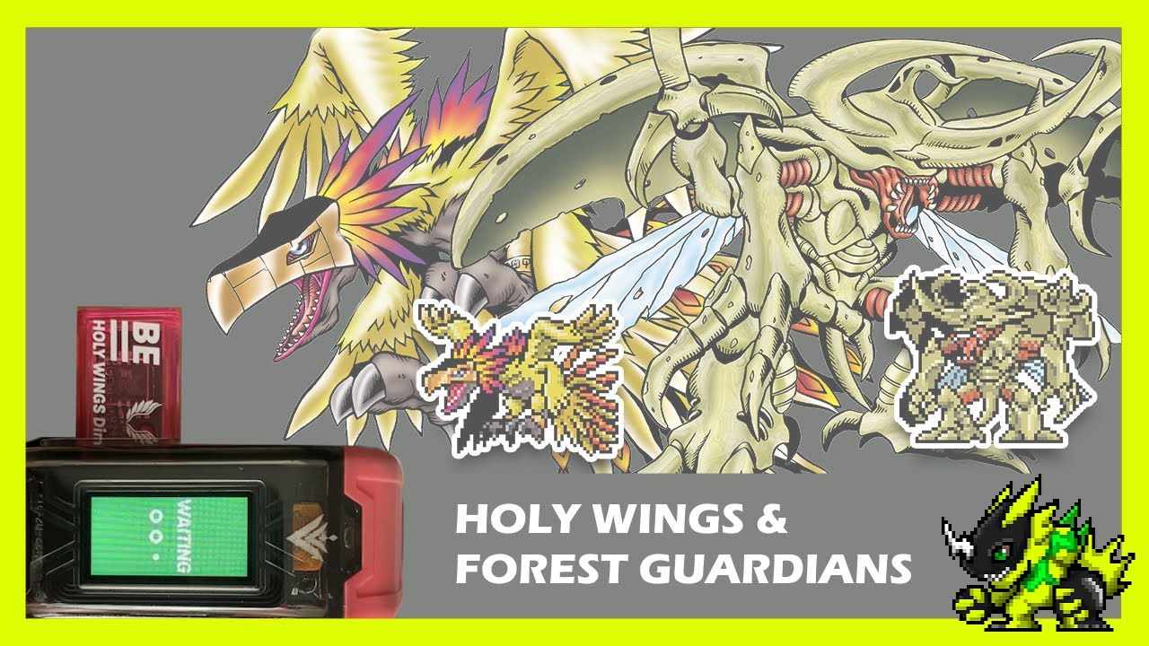 Holy Wings & Forest Guardians - Digimon Evolution Vote Vol.2 Dim Cards ...