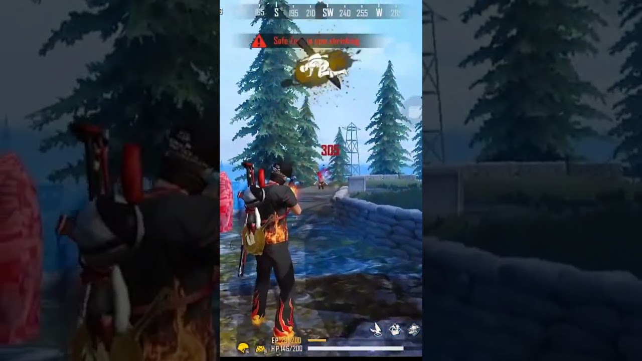 FREE FIRE HEADSHOT MONTAGE | ONLY RED NUMBER HEADSHOT | HEADSHOT ...