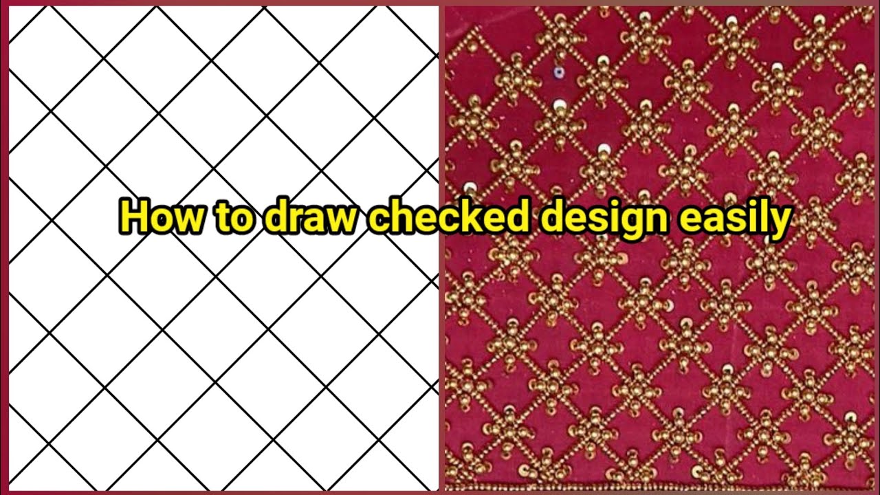 How to draw cross checked design using canva app #checked # ...