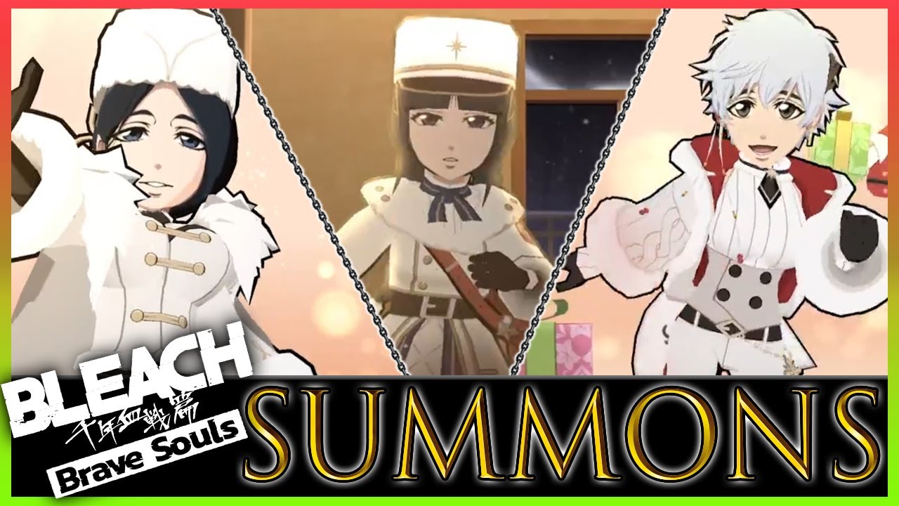 Bleach Brave Souls Christmas Nemu, Retsu, and Isane Summons Finally ...