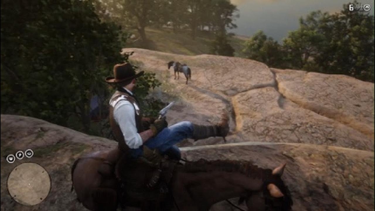 RDR2 Tree-trickshot - YouTube