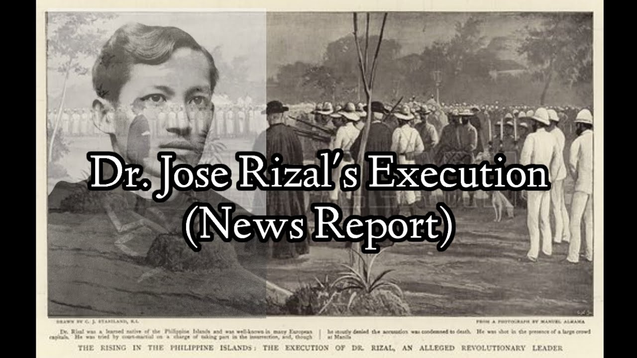 LIFE AND WORKS OF RIZAL Final Requirement: Dr.Jose P. Rizal's Execution ...