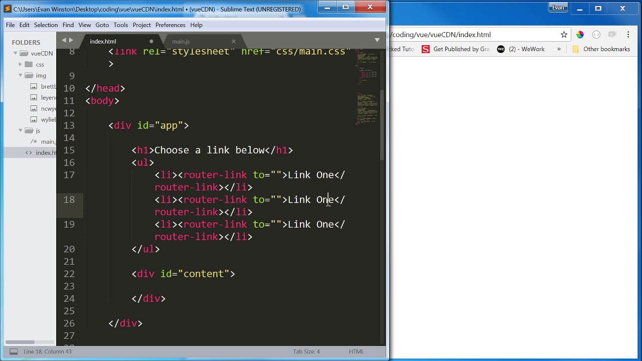 Vue Router - YouTube