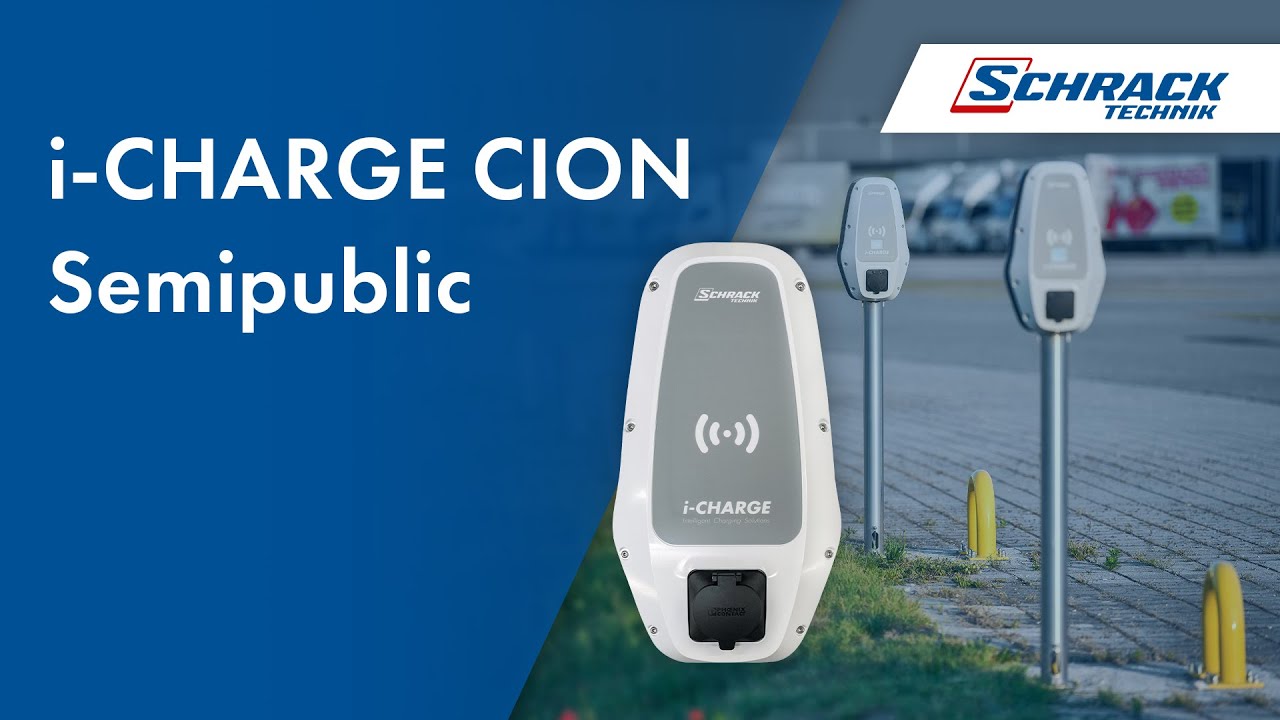 i-CHARGE CION Semipublic Wallbox | Schrack Technik - YouTube