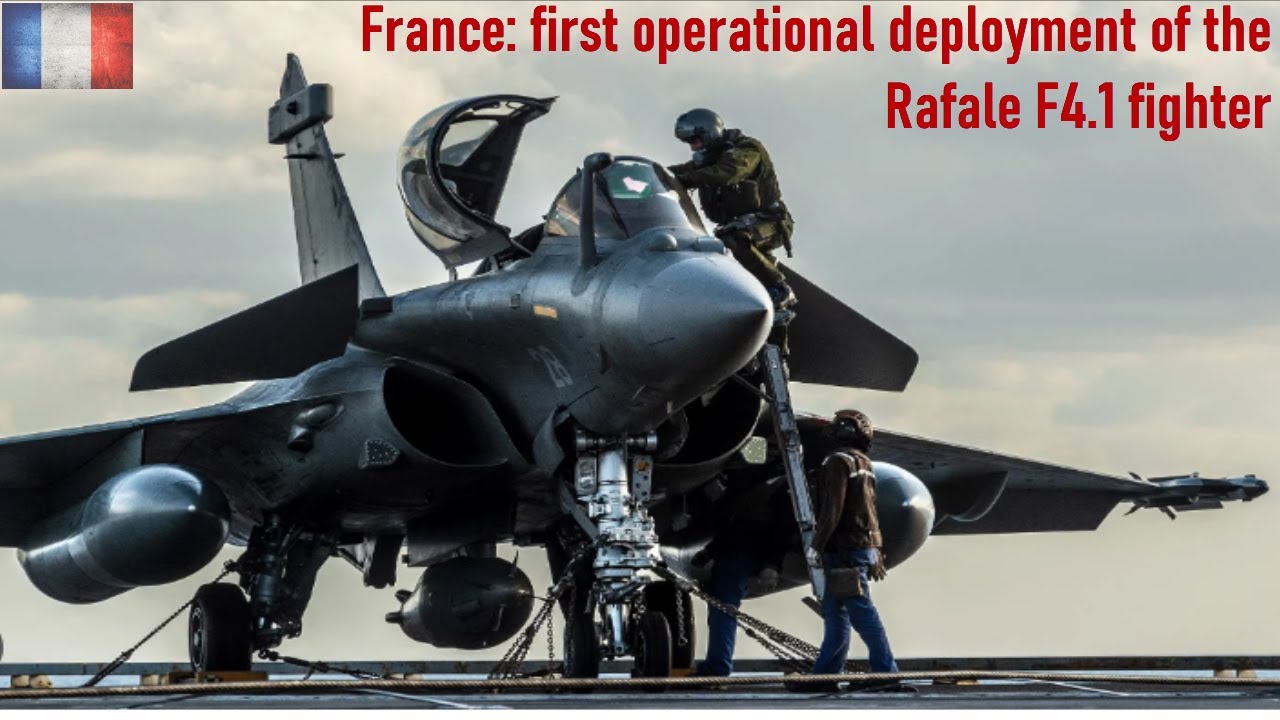 First Operational Deployment of the Rafale F4.1 Fighter (AASM 1000 ...