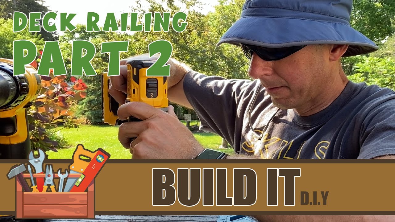 How to Install Regal Railing on Deck and Stairs - YouTube