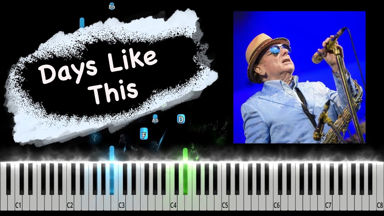 Van Morrison - Days Like This Piano Tutorial - YouTube