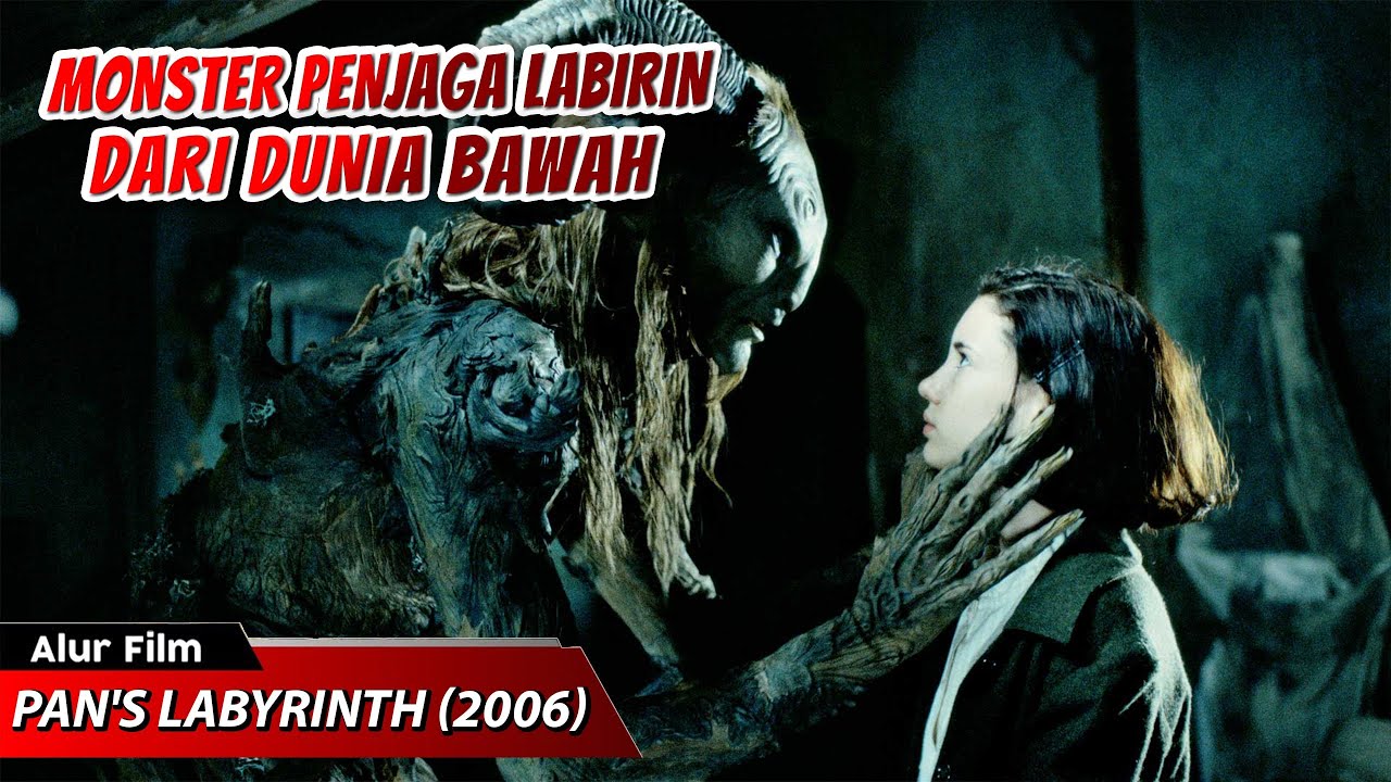MONSTER PENJAGA LABIRIN DARI DUNIA BAWAH || ALUR CERITA FILM PAN'S ...