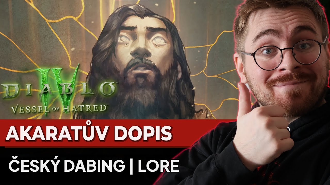 Diablo Lore | Vessel of Hatred | „Akaratův dopis zasvěcencům“ | CZ | @Diablo - YouTube