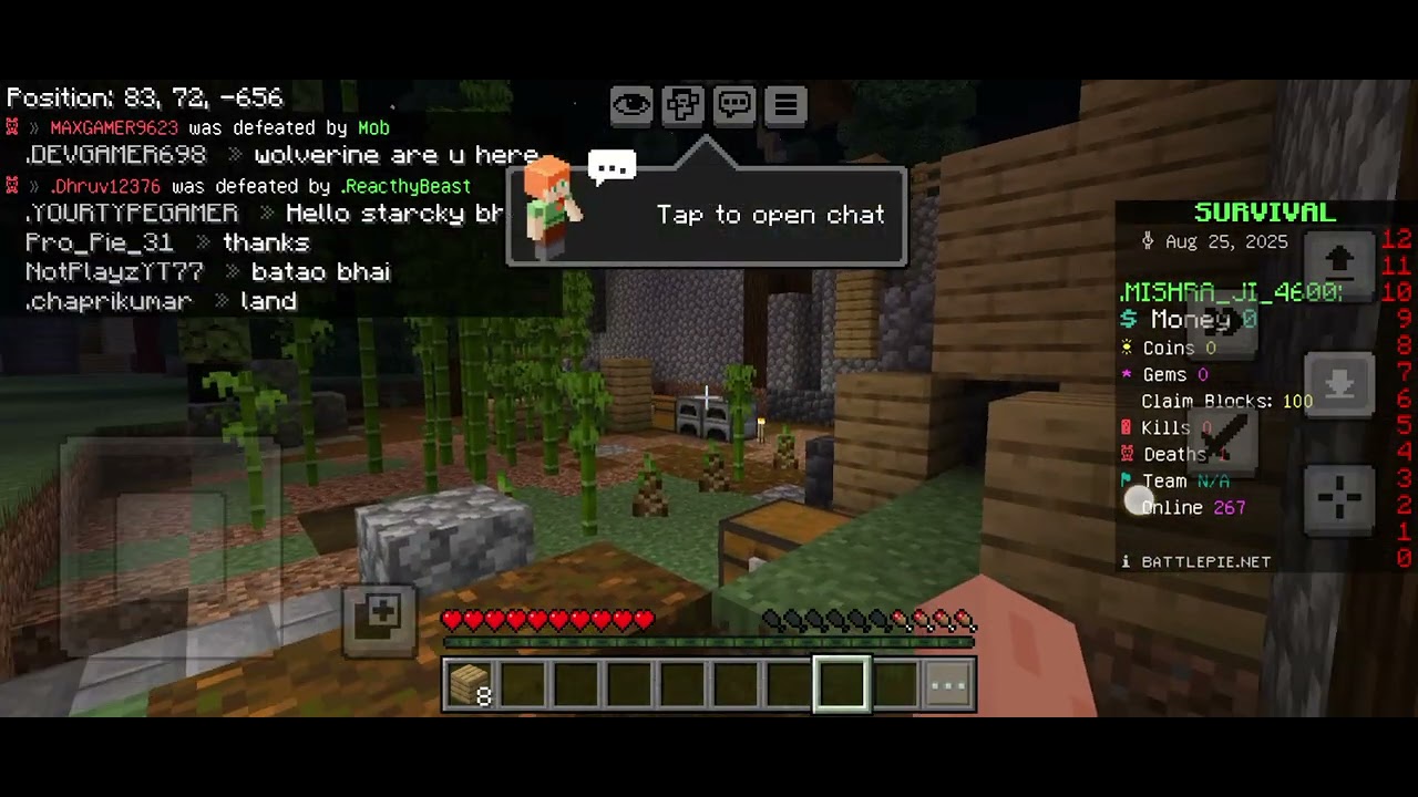 Exploring the base in battle pie server @YesSmartyPie - YouTube