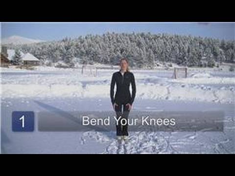Ice Skating : How to Stop on Ice Skates - YouTube