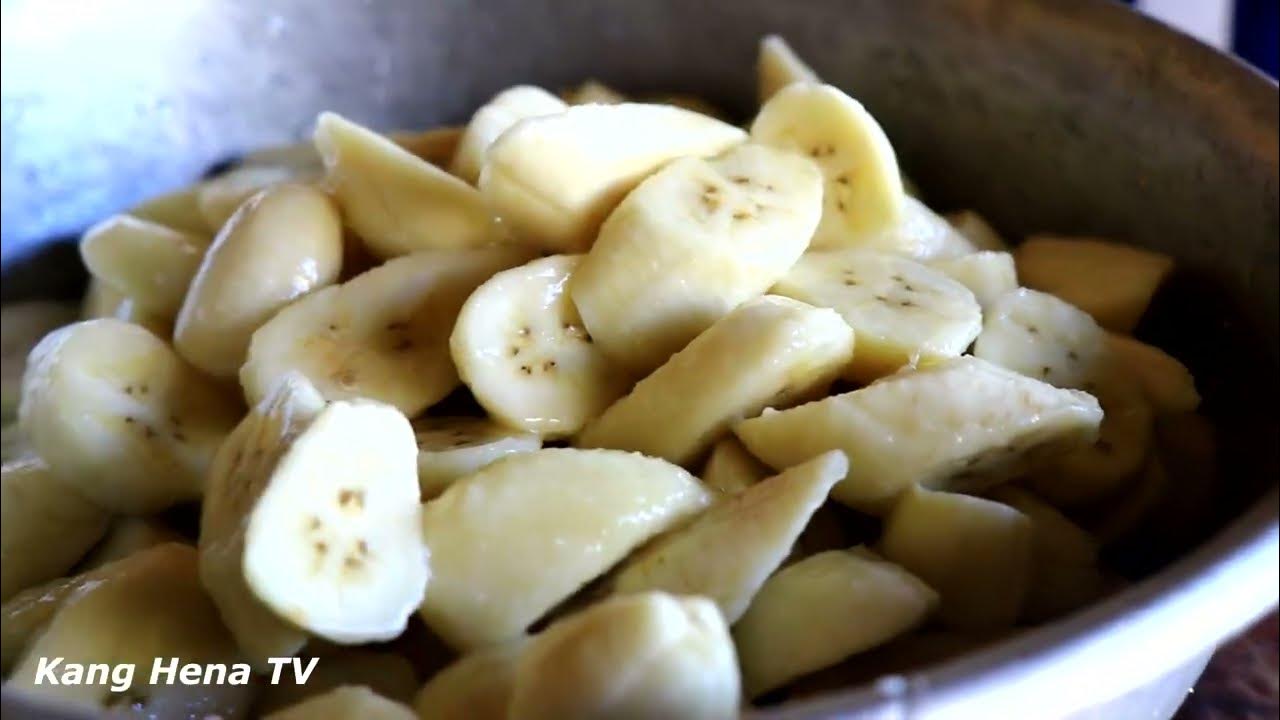 Yummy cooking sweet banana recipe at home - YouTube