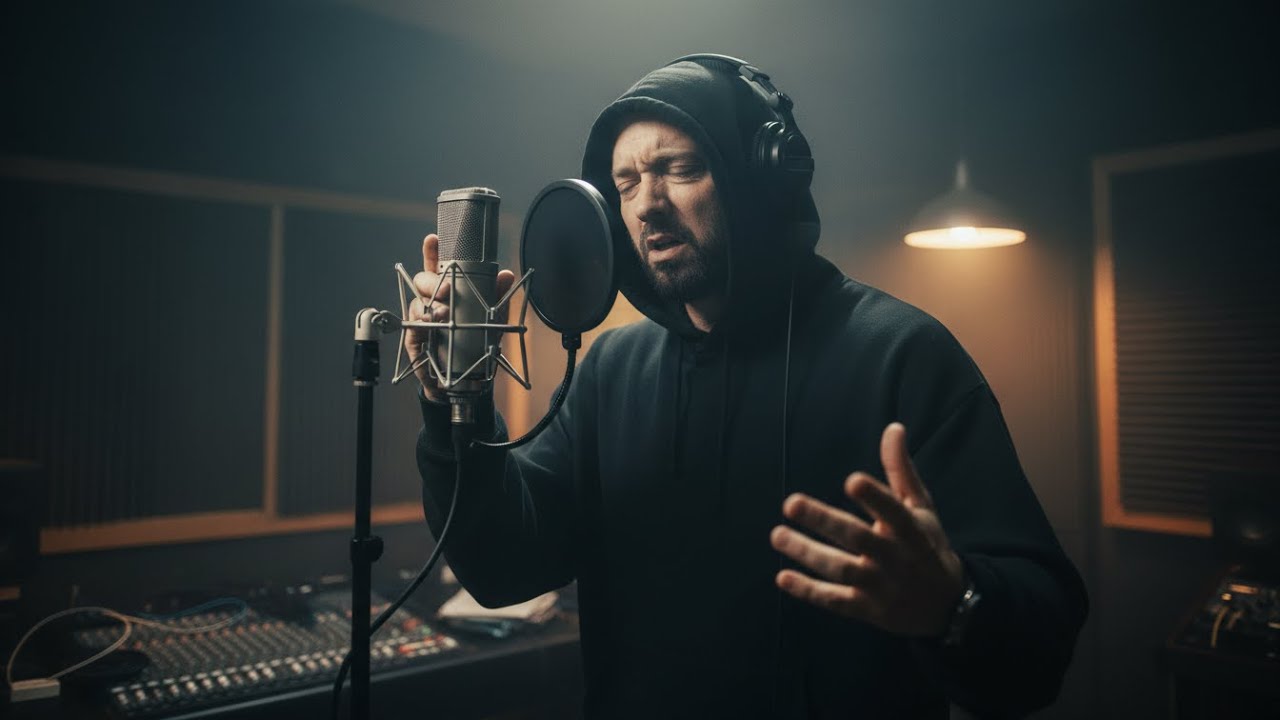 Eminem - The Demon ( Official Studio Record Music Video ) - YouTube