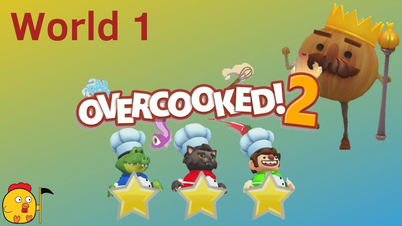 Starting from scratch! | Overcooked 2 | 1-1 to 1-6 - YouTube