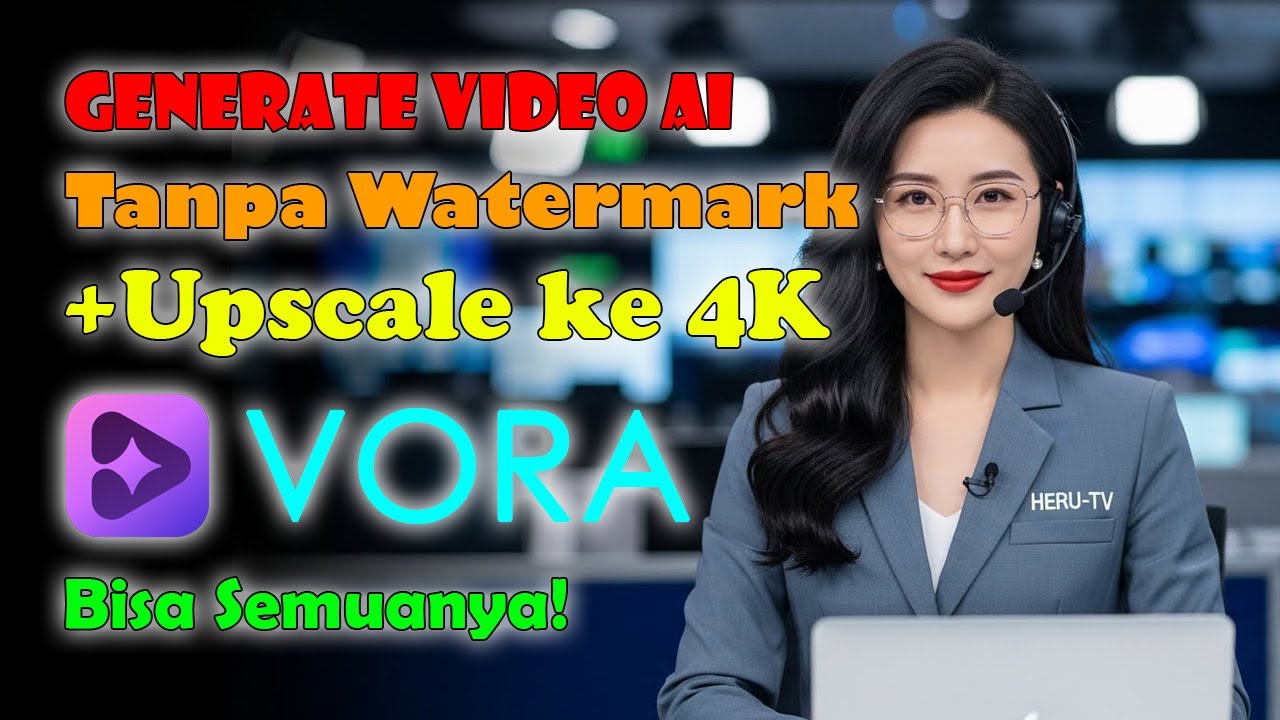 Bikin Video AI Tanpa Watermark + Bisa Upscale ke 4K?! - VORA Gila ...