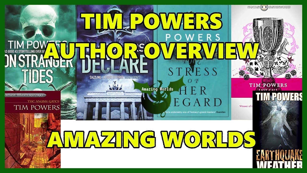 Tim Powers - Author Overview - Amazing Worlds - YouTube
