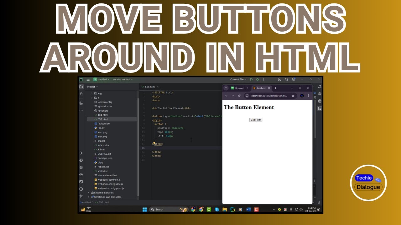 How To Move Buttons Around In HTML Simple Steps 2025 YouTube how-to-move-buttons-around-in-html-simple-steps-2025-youtube