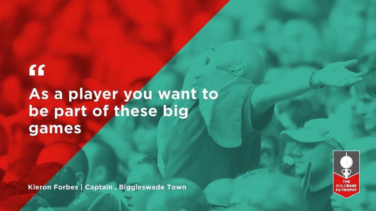 INTERVIEW: Kieron Forbes Pre FA Trophy - YouTube