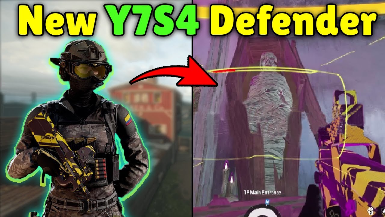 *First* Look At Y7S4 New Defender and Her Gadget! - Rainbow Six Siege ...