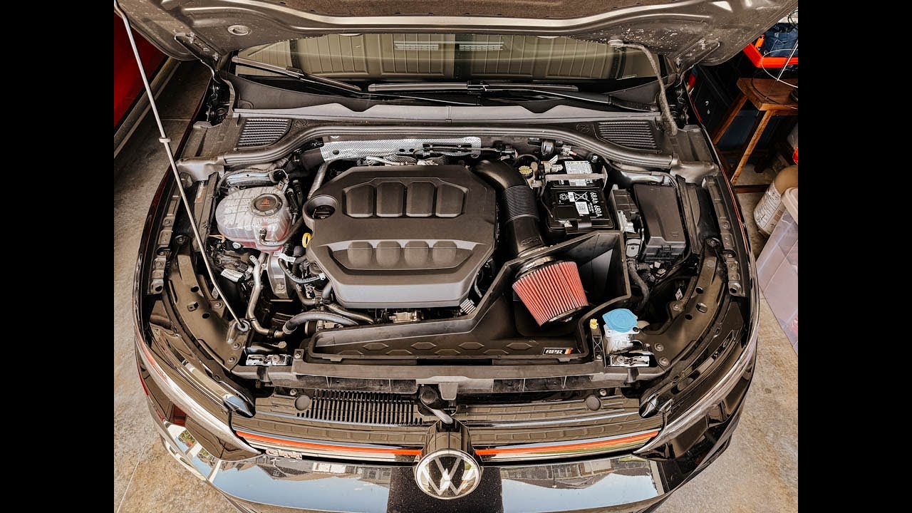 Installing an APR Intake on my New Mk8 GTI - YouTube