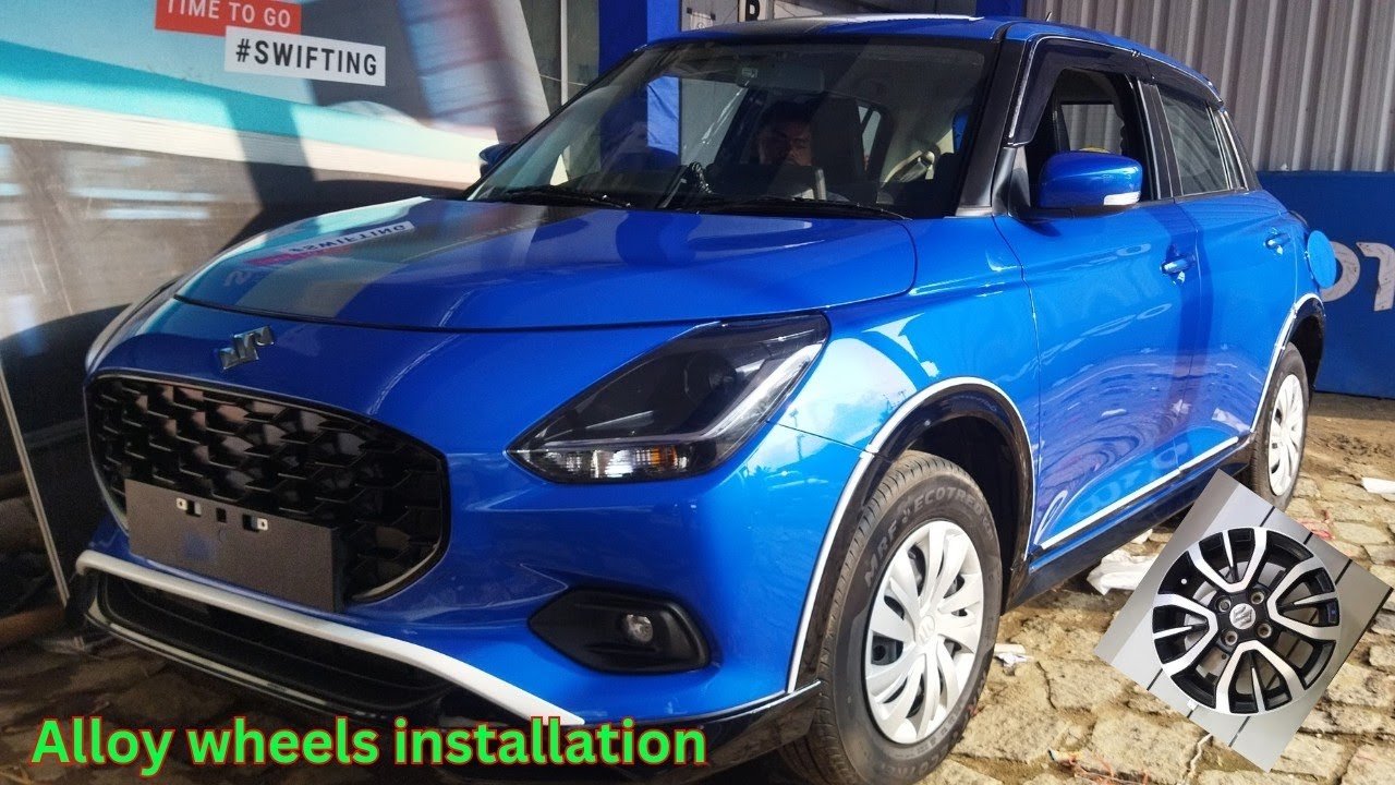 Maruti Suzuki Genuine Alloy wheels☸️ Swift alloy wheel modified ...