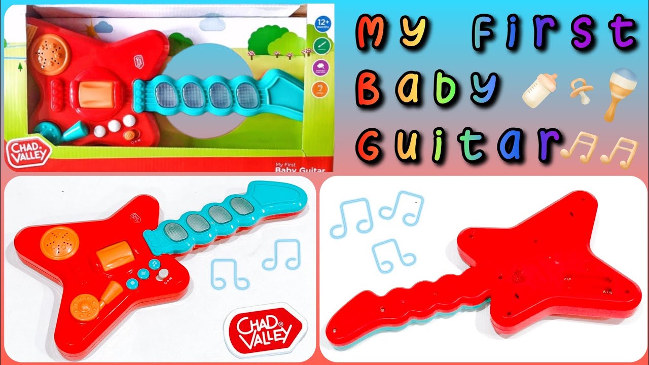 Chad Valley My First Baby Guitar (Preloved Toy) - YouTube
