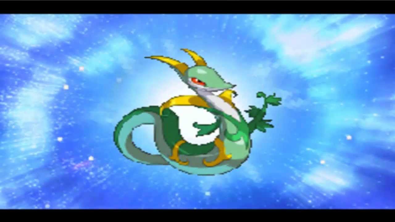Pokemon Conquest English: Serperior Evolve! - YouTube