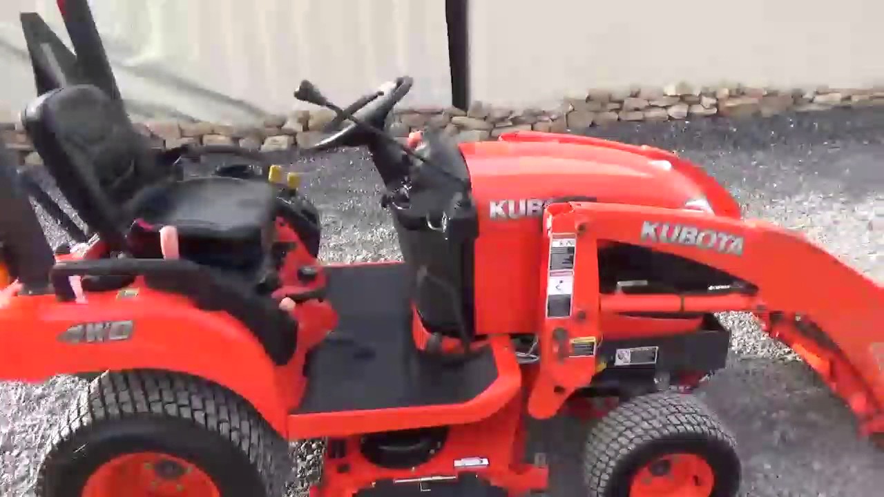 2010 Kubota BX1860 Sub Compact Tractor Loader With 48" Belly Mower ...